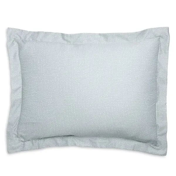 SCHLOSSBERG Erin Sateen Sham, Standard - Vert/medium Green