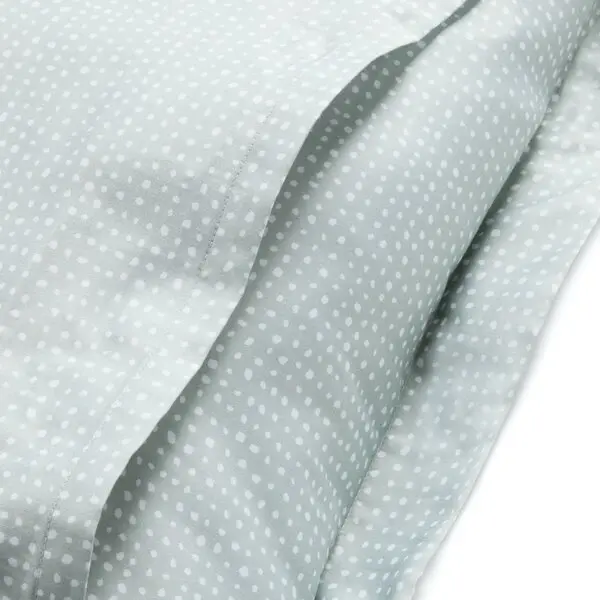 SCHLOSSBERG Erin Sateen Sham, Standard - Vert/medium Green