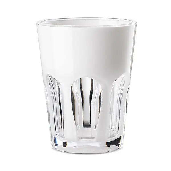 MARIO LUCA GIUSTI Acrylic Double Face Tumbler - White