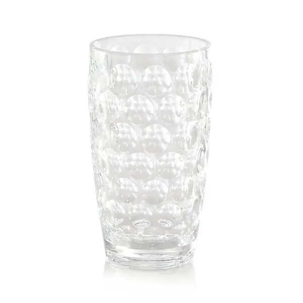 MARIO LUCA GIUSTI Acrylic Lente Highball Glass - Clear