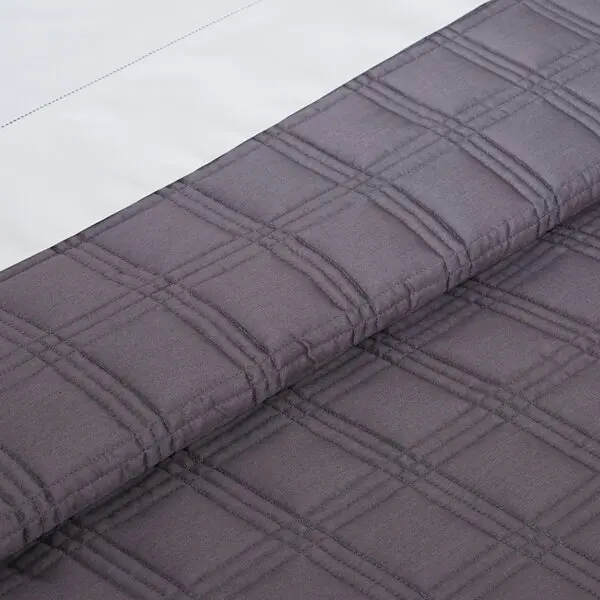 HOME TREASURES Block Coverlet, Queen