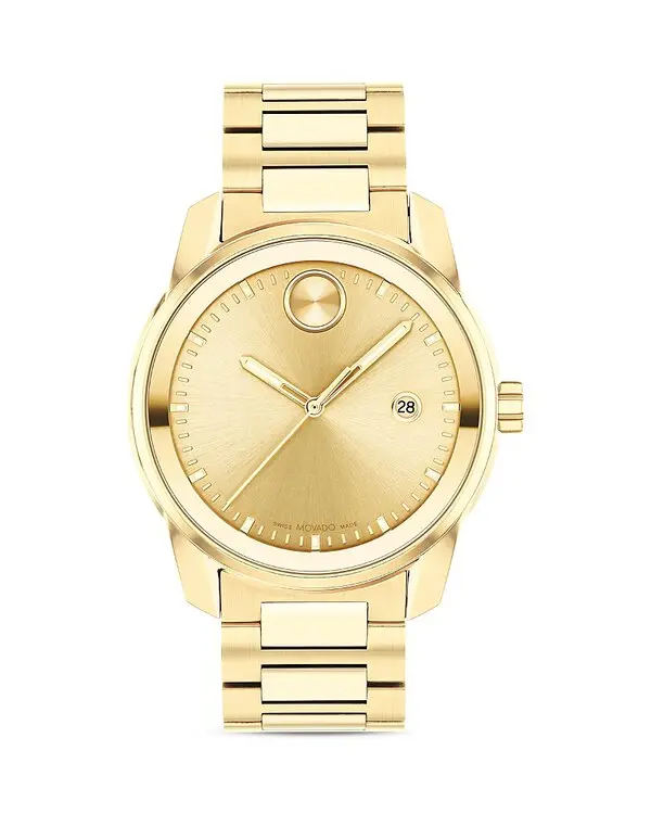 Movado Verso 42mm Watch - Gold