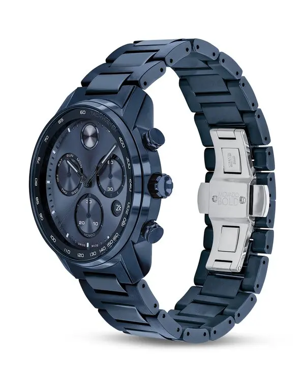 Movado Bold Verso Chronograph, 44mm - Blue