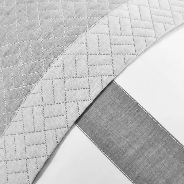 HOME TREASURES Gaia Duvet Cover, Queen - White/granite