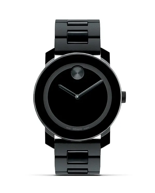 Movado Bold Large 42mm Watch - Black
