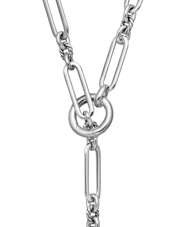 David Yurman Lexington Diamond Necklace - Silver
