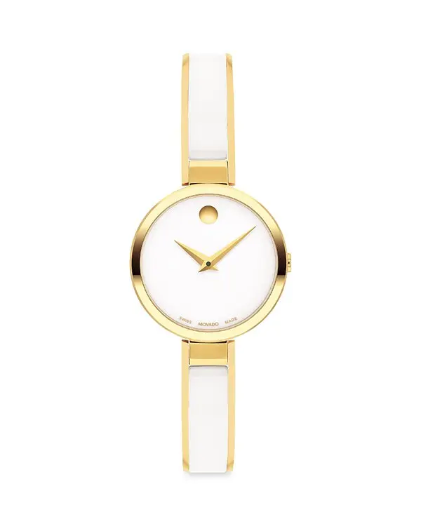 Movado Moda 24mm Watch - White