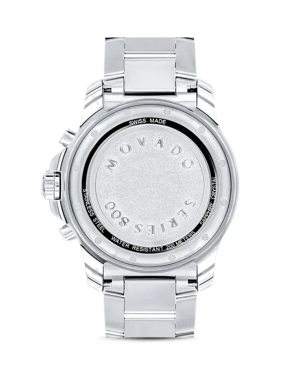 Movado Series 800 Chronograph 42mm - Blue/silver