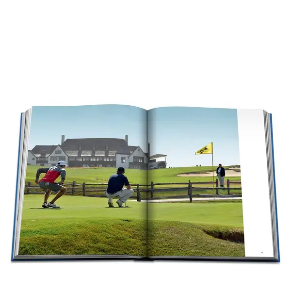 Assouline Hamptons Private Hardcover Book - Blue