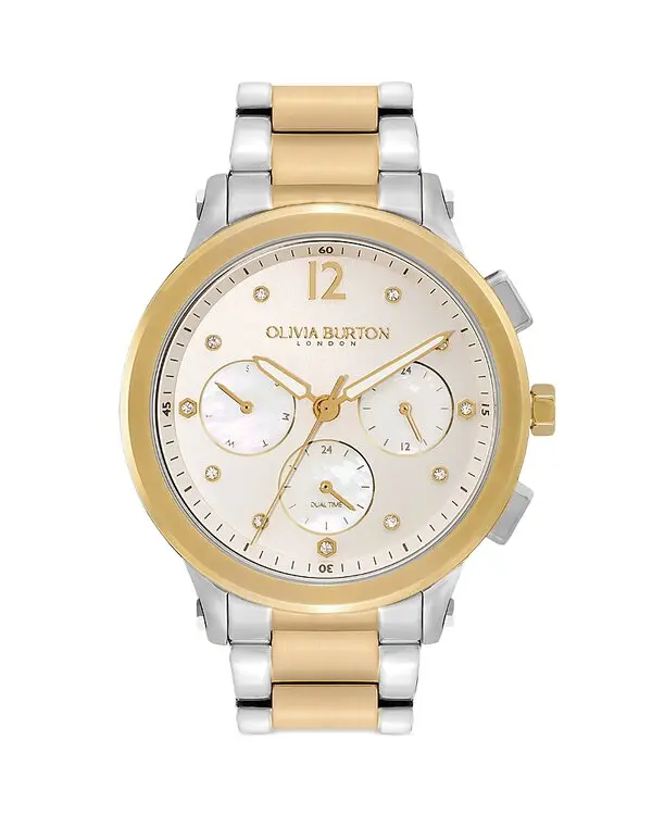 OLIVIA BURTON Sports Luxe 38mm Watch - White/two-tone