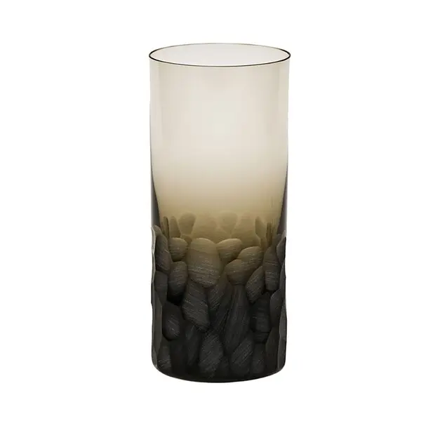 MOSER Pebbles Highball Glass - Smoke