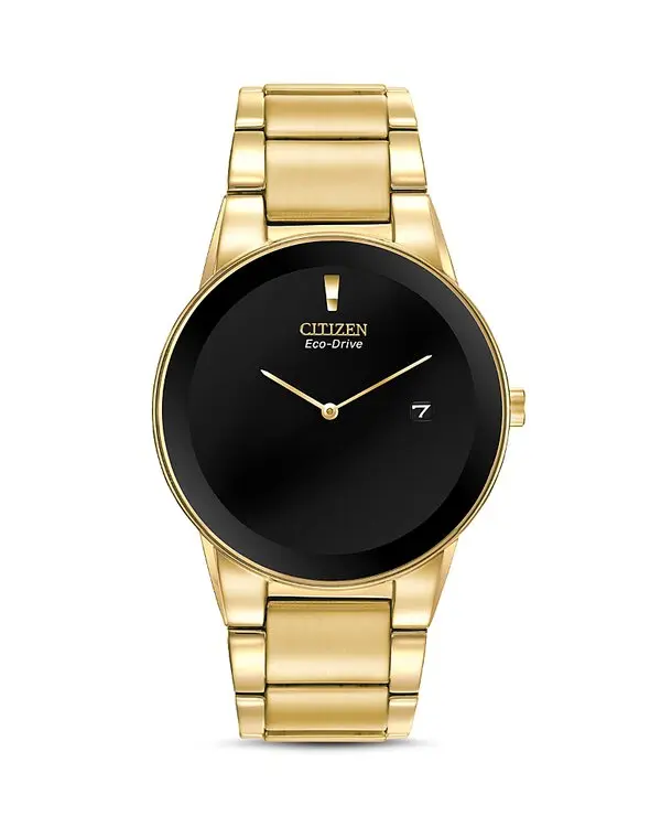Citizen Axiom Bracelet Watch - Black/gold