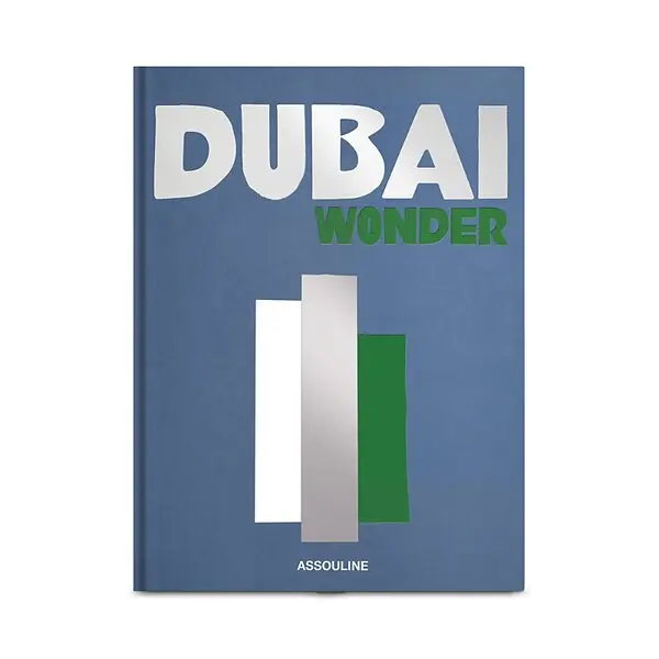 Assouline Dubai Wonder Hardcover Book - Blue