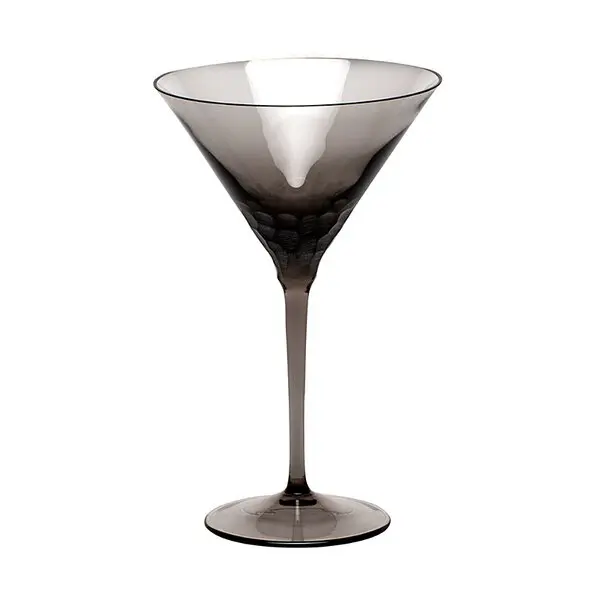 MOSER Pebbles Martini Glass - Smoke