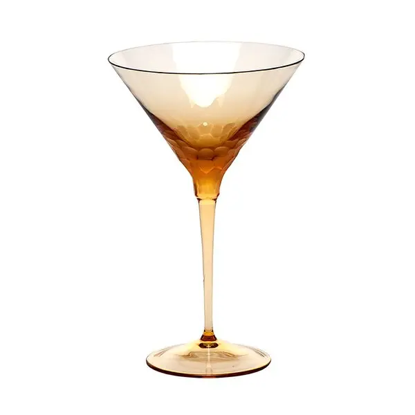 MOSER Pebbles Martini Glass - Topaz