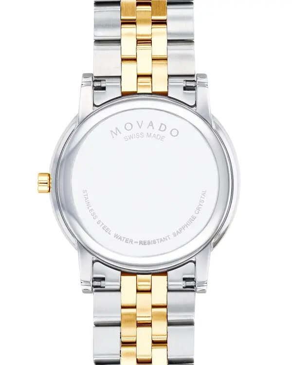 Movado Museum Classic Two-tone 40mm Watch - Black/multi