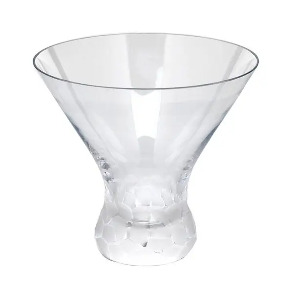 MOSER Pebbles Stemless Martini Glass - Clear