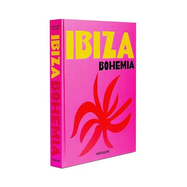 Assouline Ibiza Bohemia Hardcover Book - Pink