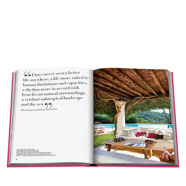 Assouline Ibiza Bohemia Hardcover Book - Pink