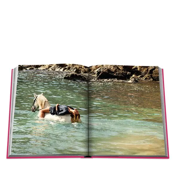 Assouline Ibiza Bohemia Hardcover Book - Pink