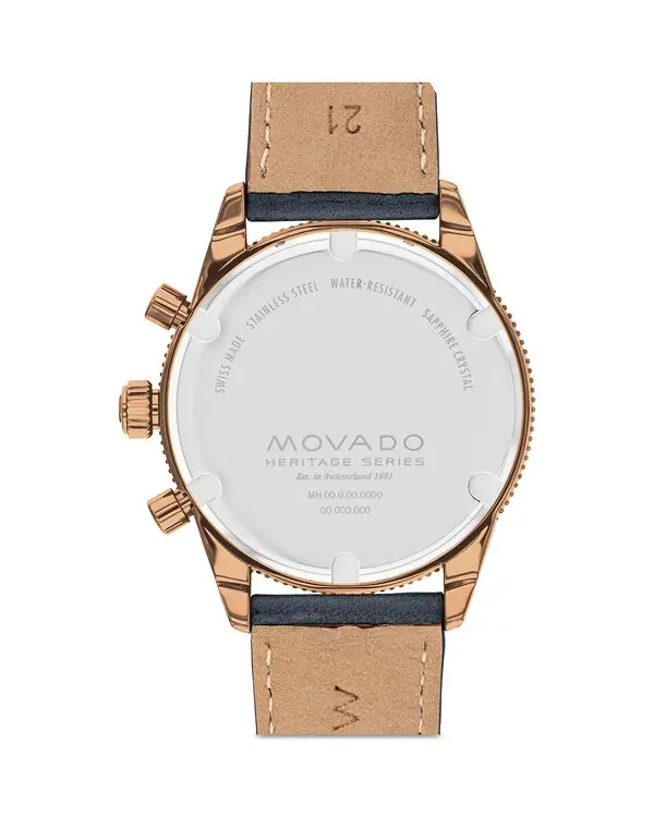 Movado Calendoplan S Chronograph, 42mm