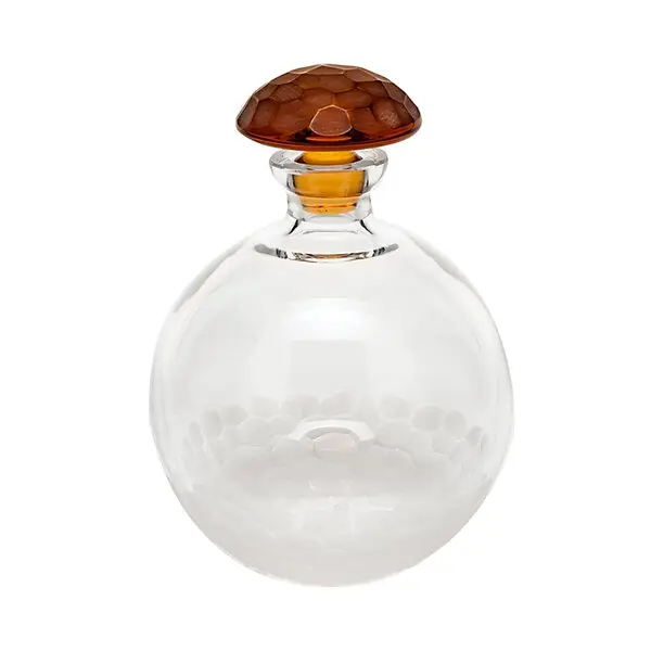 MOSER Pebbles Round Decanter - Topaz