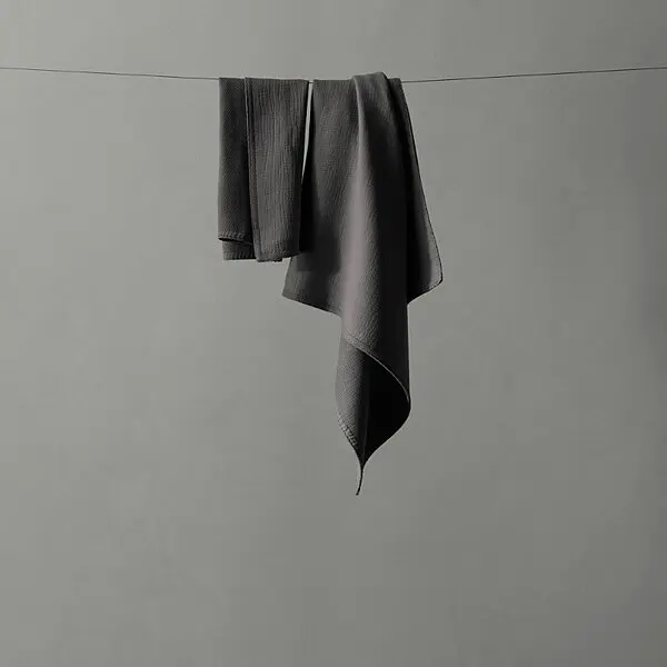 SOCIETY LIMONTA Kur Guest Towel - Antracite