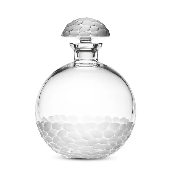 MOSER Pebbles Round Decanter - Clear