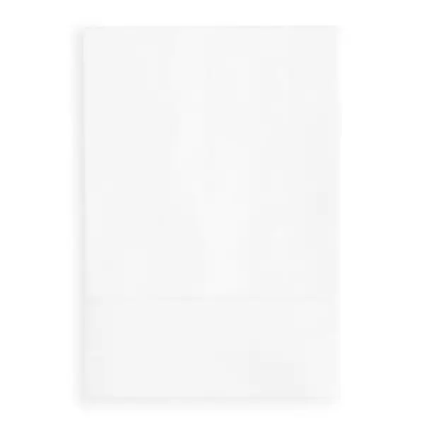 HOME TREASURES Athens Flat Sheet, Queen - White