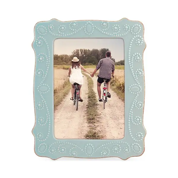 LENOX French Perle Picture Frame, 5 X 7 - Blue
