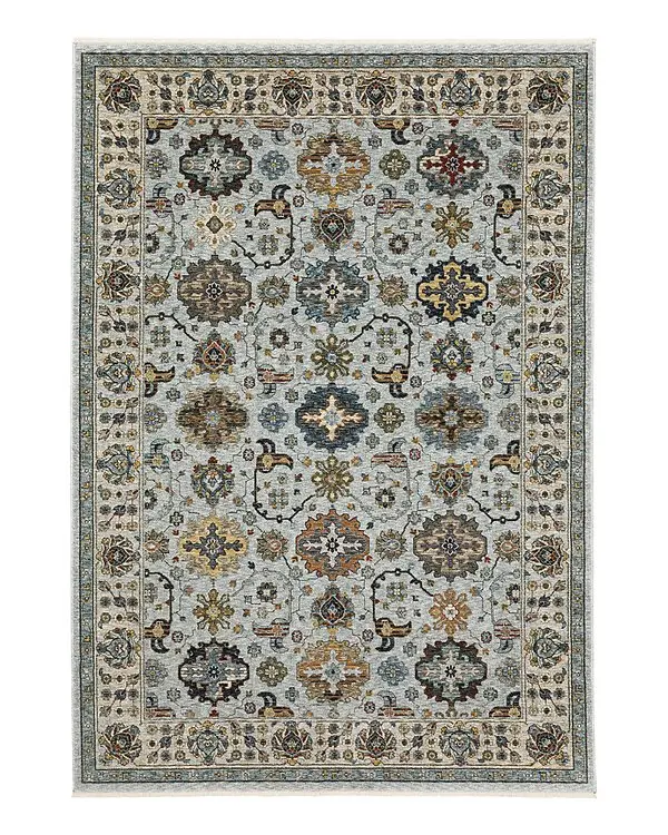 ORIENTAL WEAVERS Aberdeen 561w1 Area Rug, 9'10 X 12'10 - Blue
