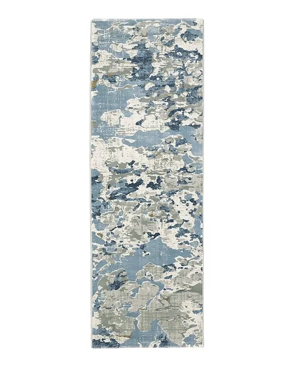 ORIENTAL WEAVERS Easton 3317e Runner Area Rug, 2'3 X 7'6 - Blue