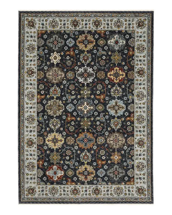 ORIENTAL WEAVERS Aberdeen 561b1 Area Rug, 5'3 X 7'6 - Blue