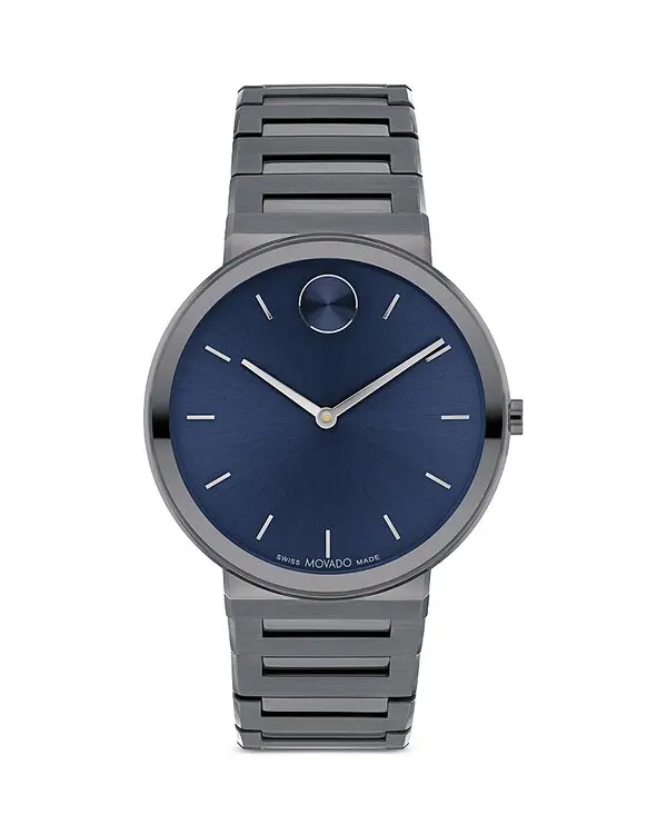 Movado Horizon Watch - Blue/gray