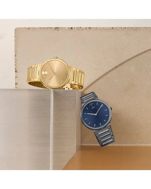 Movado Horizon Watch - Gold