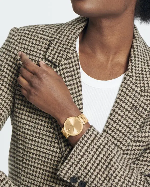 Movado Horizon Watch - Gold