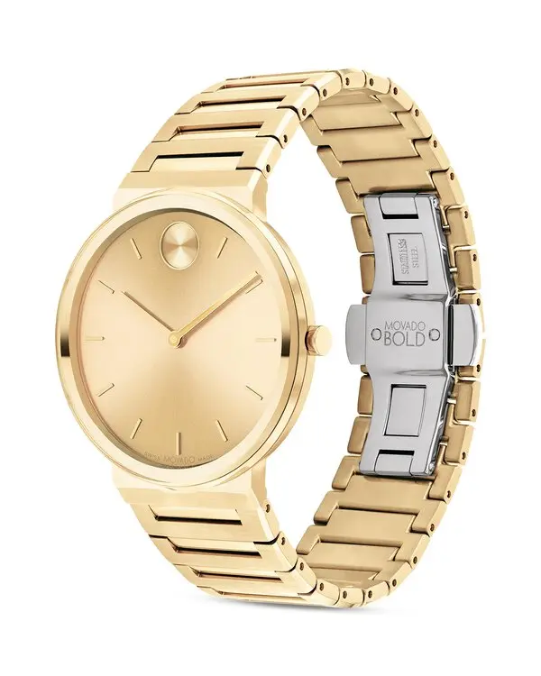Movado Horizon Watch - Gold