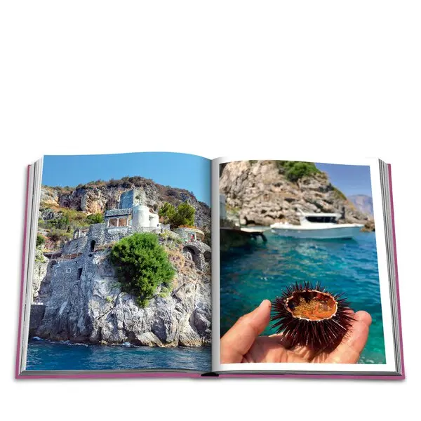 Assouline Amalfi Coast Hardcover Book - Purple