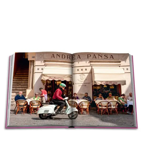 Assouline Amalfi Coast Hardcover Book - Purple