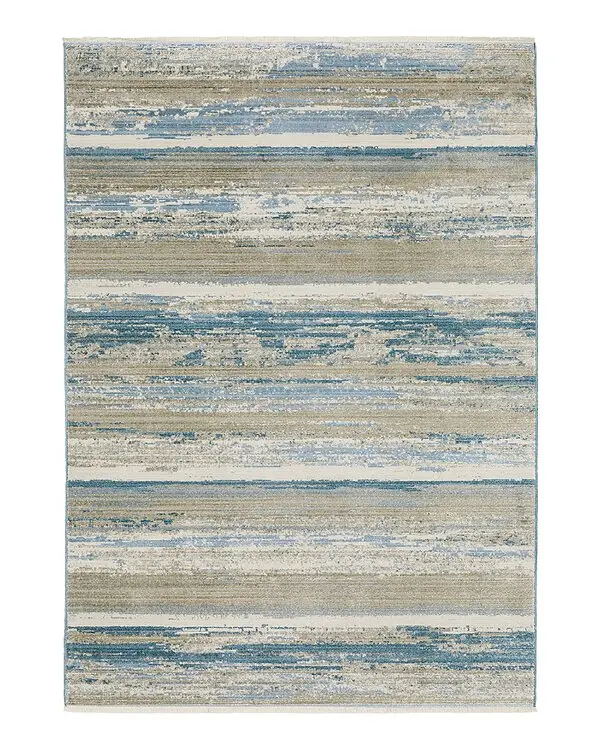 ORIENTAL WEAVERS Bauer 042l2 Area Rug, 6'7 X 9'6 - Blue