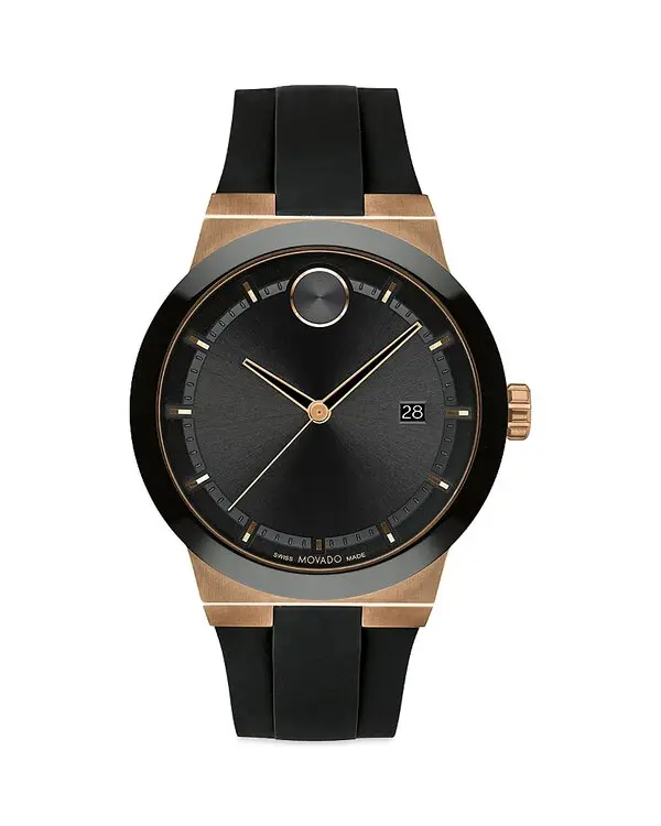 Movado Fusion 42mm Watch - Black/bronze