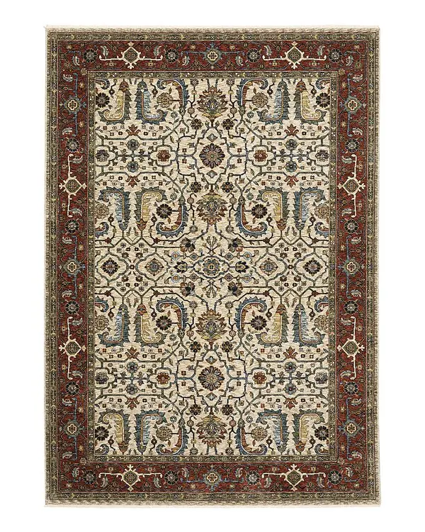 ORIENTAL WEAVERS Aberdeen 144d1 Area Rug, 6'7 X 9'6 - Ivory