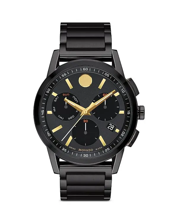 Movado Museum Sport Chronograph, 43mm - Black