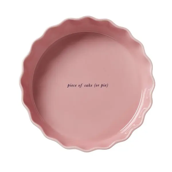 Kate Spade New York Make It Pop Pie Dish