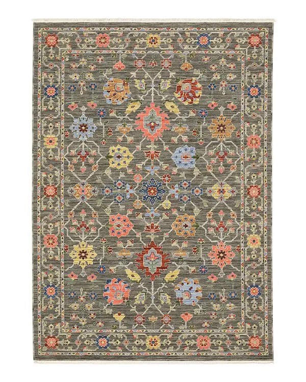 ORIENTAL WEAVERS Lucca 093k1 Area Rug, 3'3 X 5 - Green