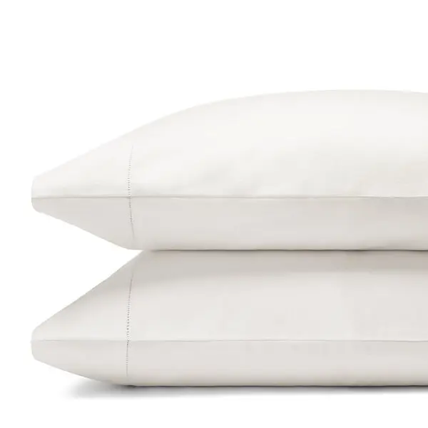 HOME TREASURES Jackson Standard Pillowcase, Pair - White