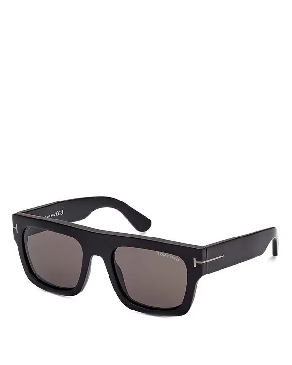 TOM FORD Geometric Sunglasses - Black/gray