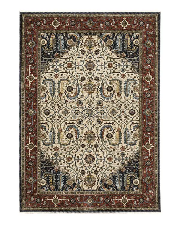 ORIENTAL WEAVERS Aberdeen 752w1 Area Rug, 9'10 X 12'10 - Ivory