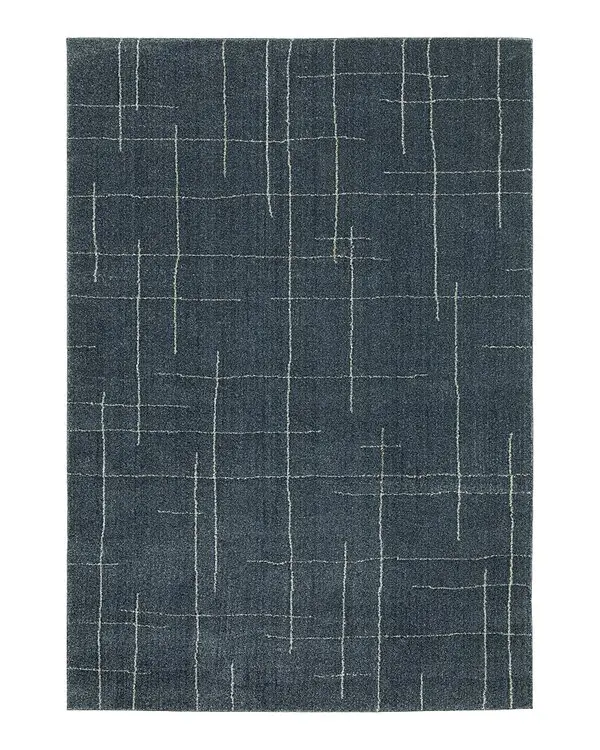 ORIENTAL WEAVERS Alton 040b9 Area Rug, 5'3 X 7'6 - Blue
