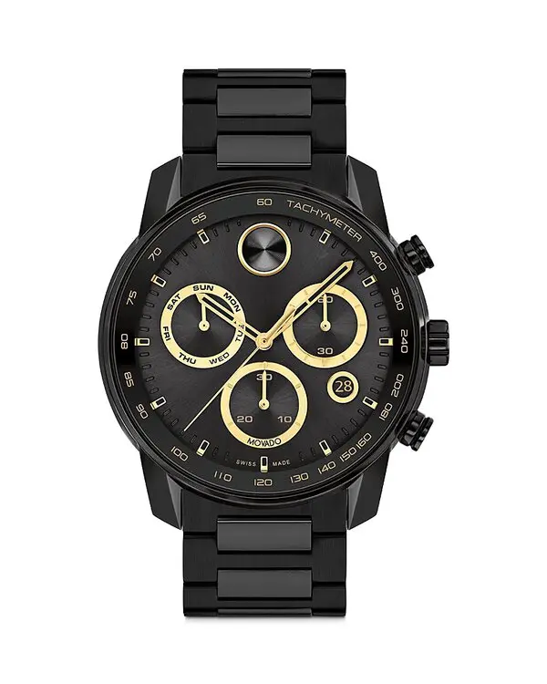 Movado Bold Verso Chronograph, 44mm - Black